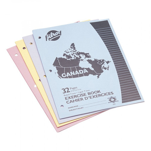 Hilroy 546457 4 Pack of Exercise books | TheSchoolBag.ca